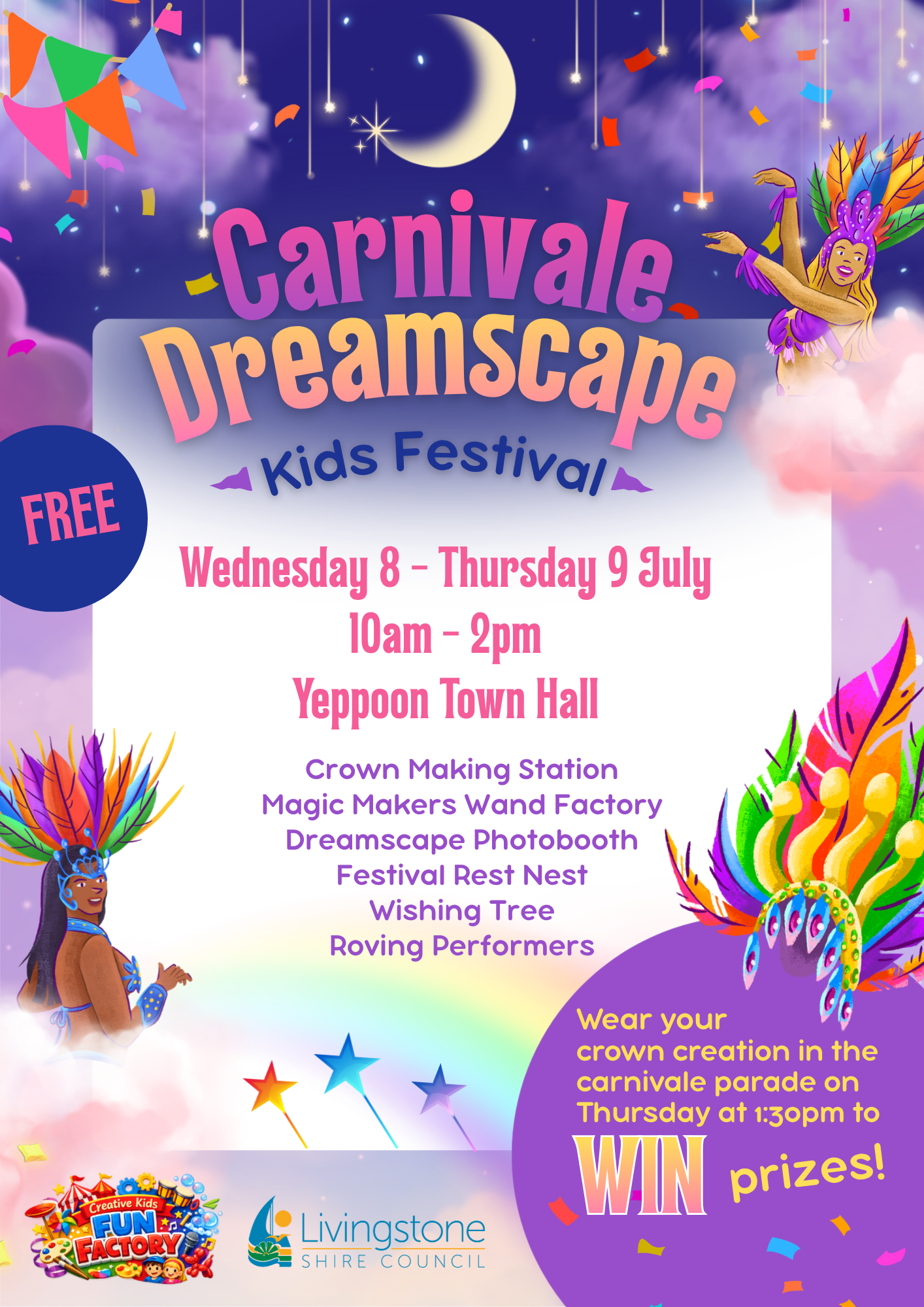 Carnivale Dreamscape Kids Festival | Livingstone Shire Council